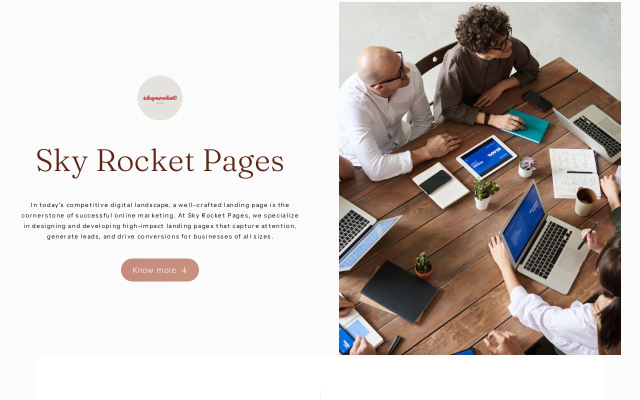 Sky Rocket Pages